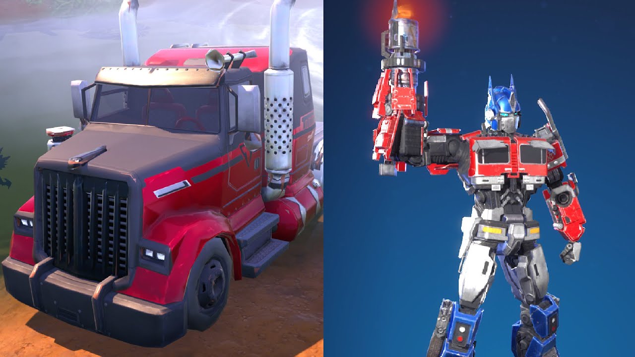 Optimus Prime secret message Fortnite - YouTube