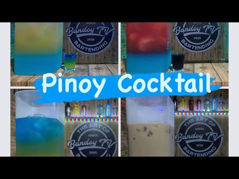 4 EASIEST COCKTAIL DRINKS (PINOY COCKTAIL) PARTY DRINK | Bandoy TV ...