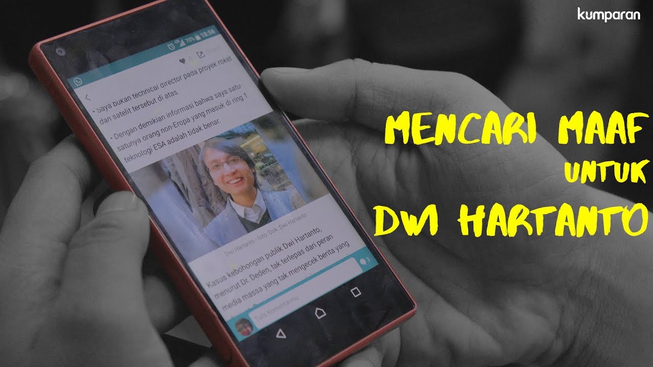 Mencari Maaf untuk Dwi Hartanto - YouTube