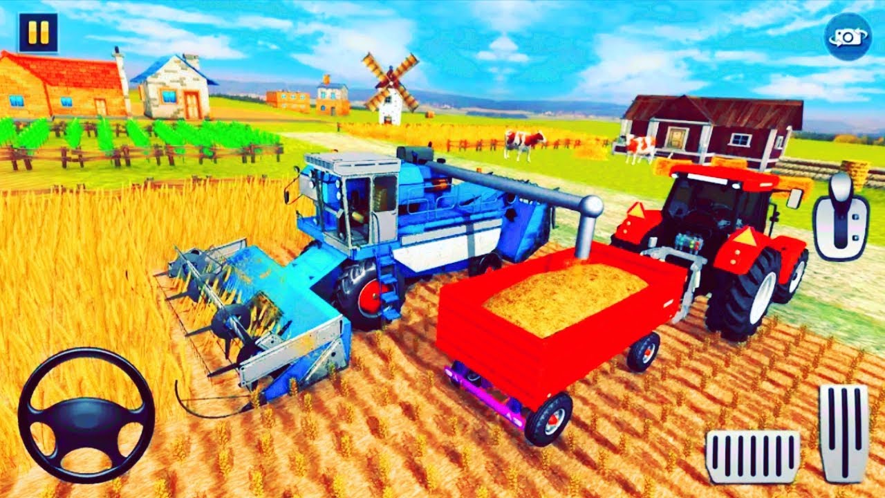 Farming Simulator 2020 Farm Machines Driving Android Gameplay - YouTube