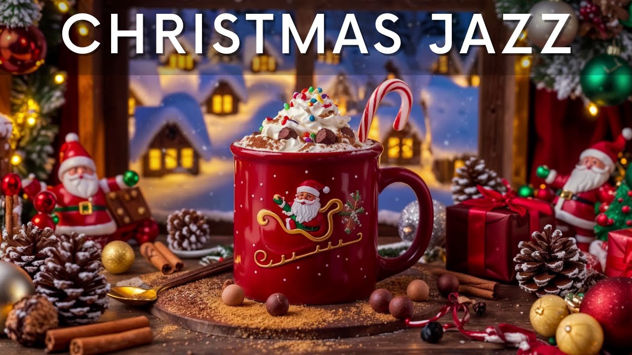 Christmas Jazz Music 2025 & Sweet Christmas Bossa Nova instrumental for ...