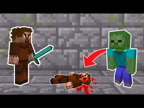 ARDAYI ZOMBİ ISIRDI! 😱 - Minecraft