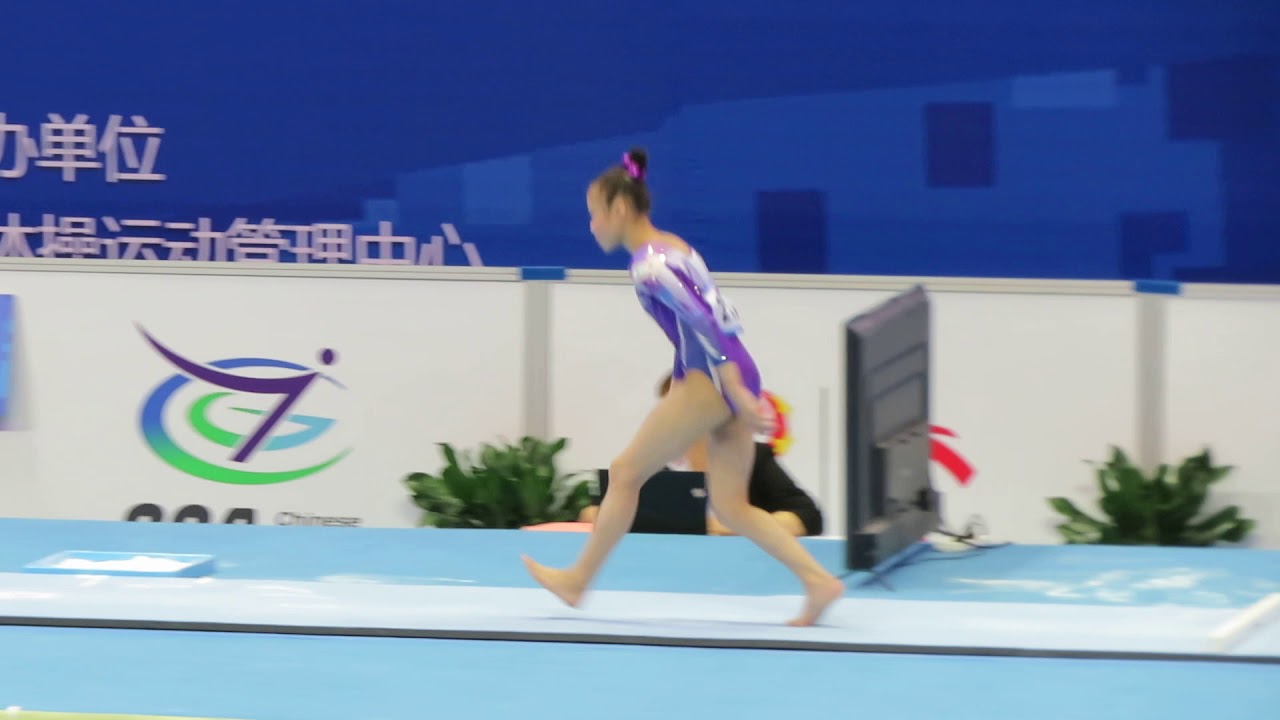 Liang Qifeng 梁绮峰 - VT TF U15 - 2019 CHN Junior Nationals Wuhan - YouTube