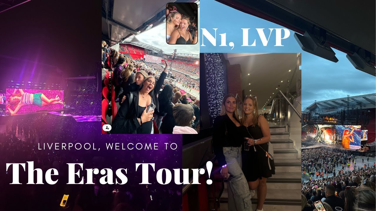 THE ERAS TOUR, TAYLOR SWIFT!! Liverpool Night 1, Anfield Stadium ...