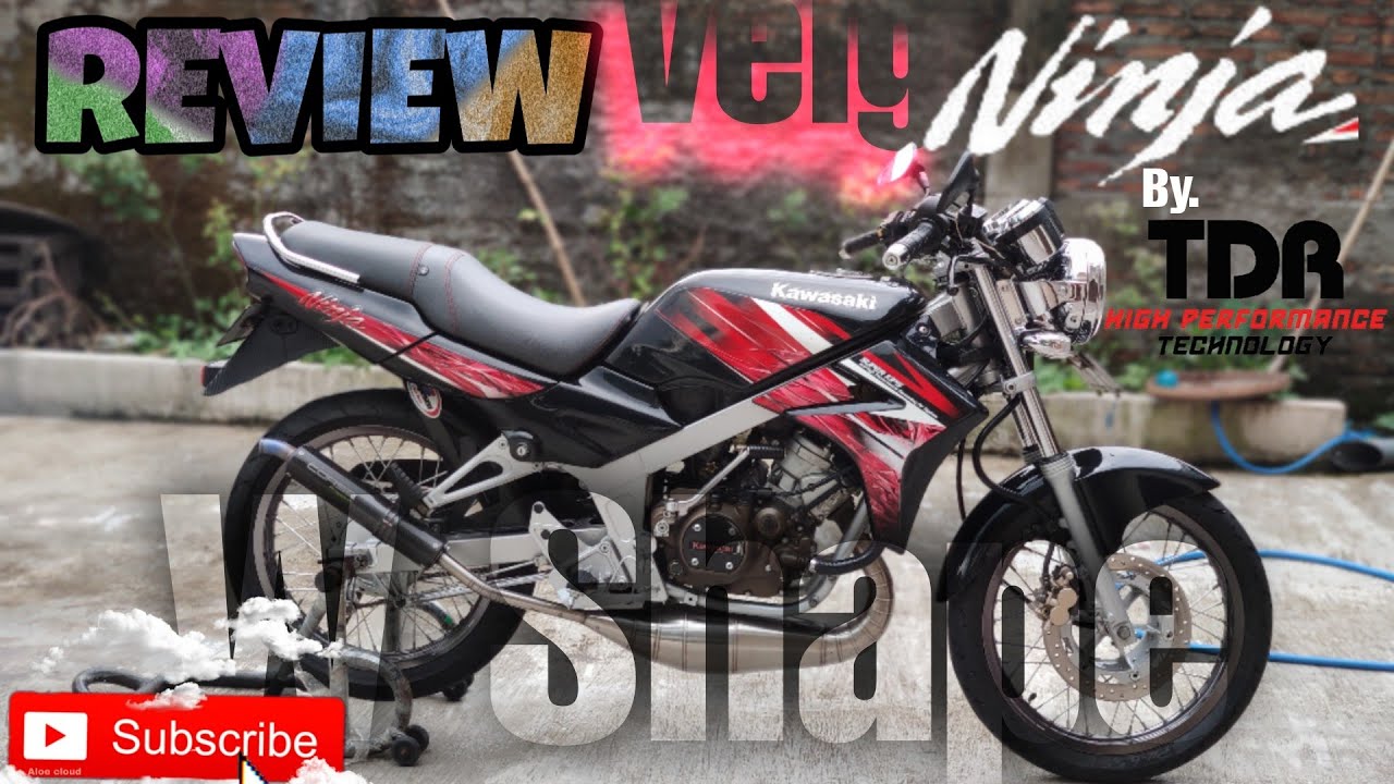 Ketampanan Velg TDR W Shape Titanium Grey terpasang di Ninja M 2010 ...