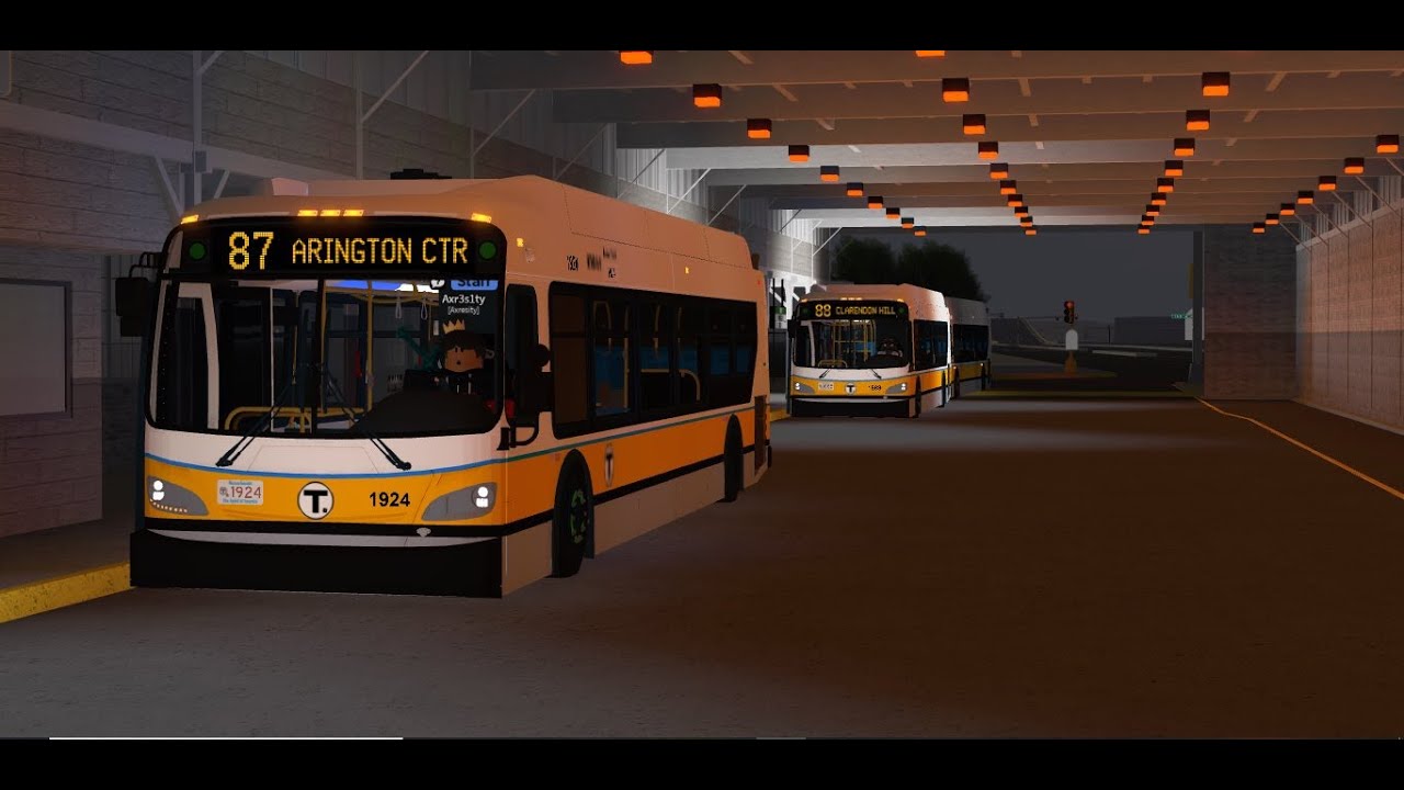 MBTA Boston Bus Simulator V2 Roblox We Are Have More Bus In The Bus ...