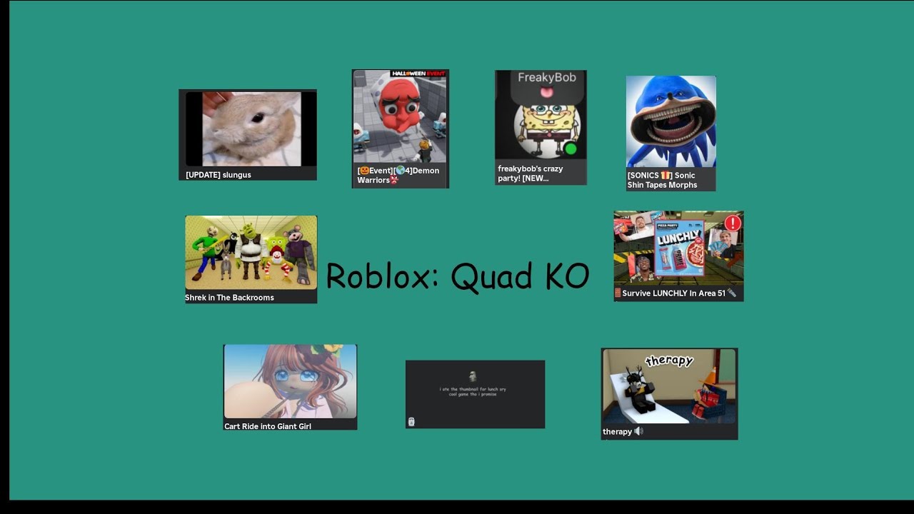 Roblox: Quad KO - YouTube