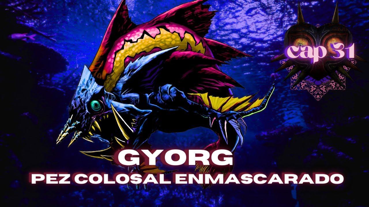 The Legend of Zelda Majora's Mask BATALLA ACUATICA CONTRA GYORG LA ...
