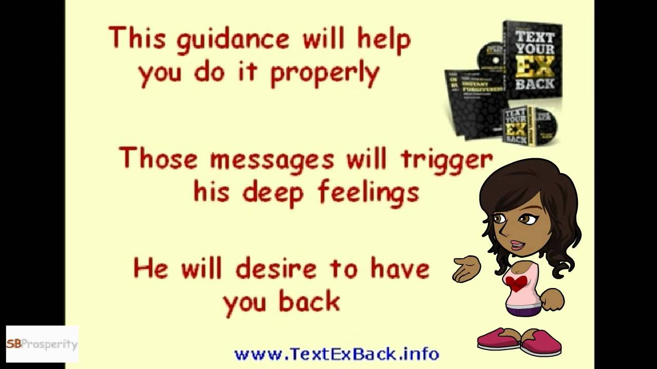 Text Your Ex Back Review - How To Get Your Ex Boyfriend Back - YouTube
