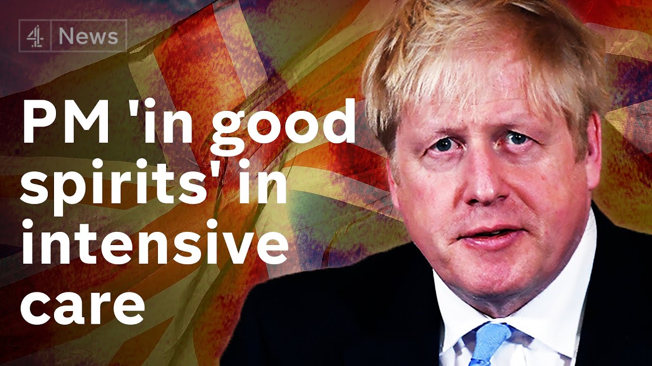 Boris Johnson spends second night in intensive care - YouTube