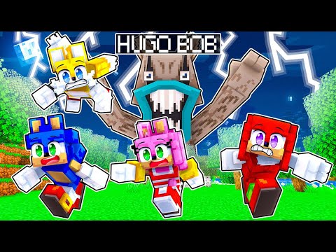HUGO BOB ASSUSTOU O SONIC e SEUS AMIGOS - YouTube