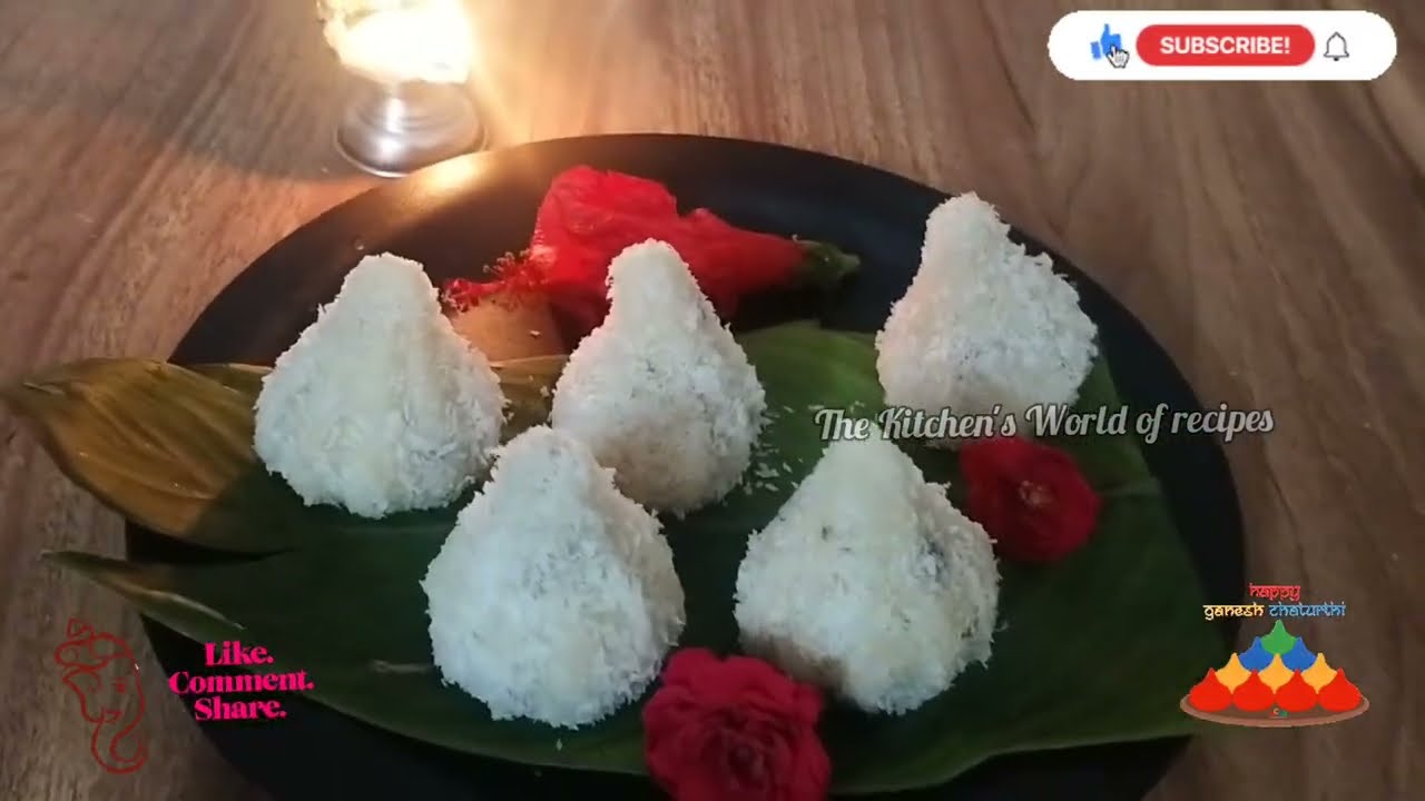 Quick &easy modak recipe/ 2 ingredients modak/Ganesh chaturthi special ...