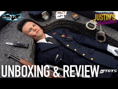 Joker Police Uniform Batman The Dark Knight 1/6 Scale Figure MToys Unboxing & Review