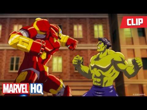 Hulk vs. Hulkbuster 🤖💥 | Marvel's Future Avengers | @MarvelHQ