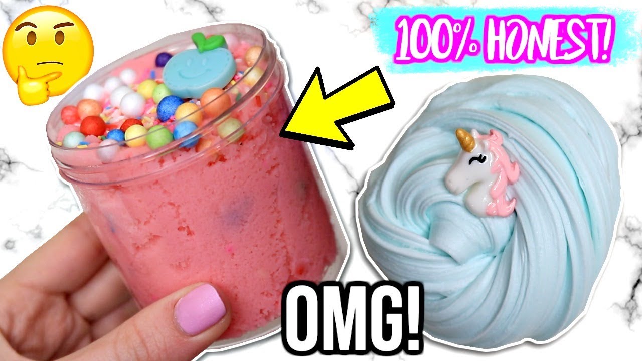 100% HONEST UNDERRATED SLIME SHOP REVIEW UNBOXING! - YouTube