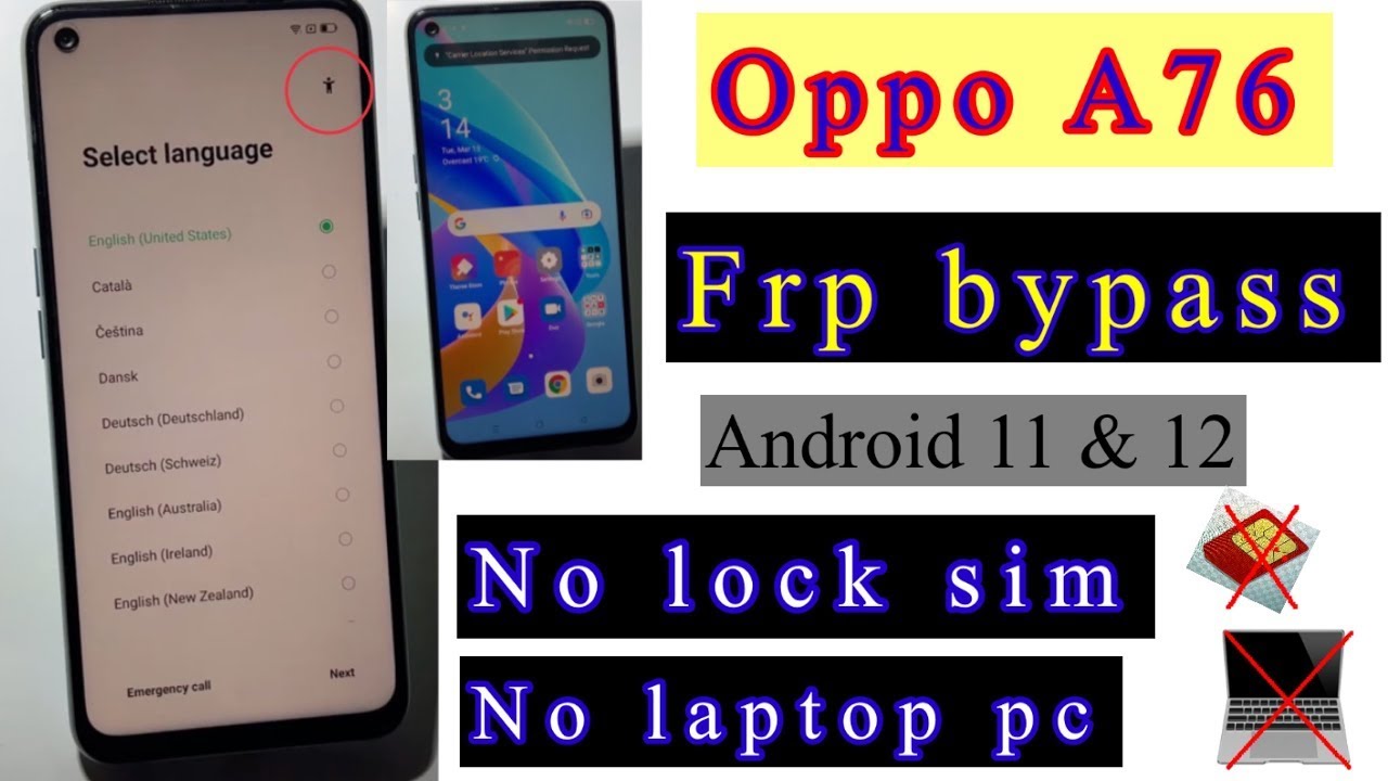 OPPO A76 CPH2375 FRP Bypass Latest Security 2022 June BY GSM SK MASTER ...