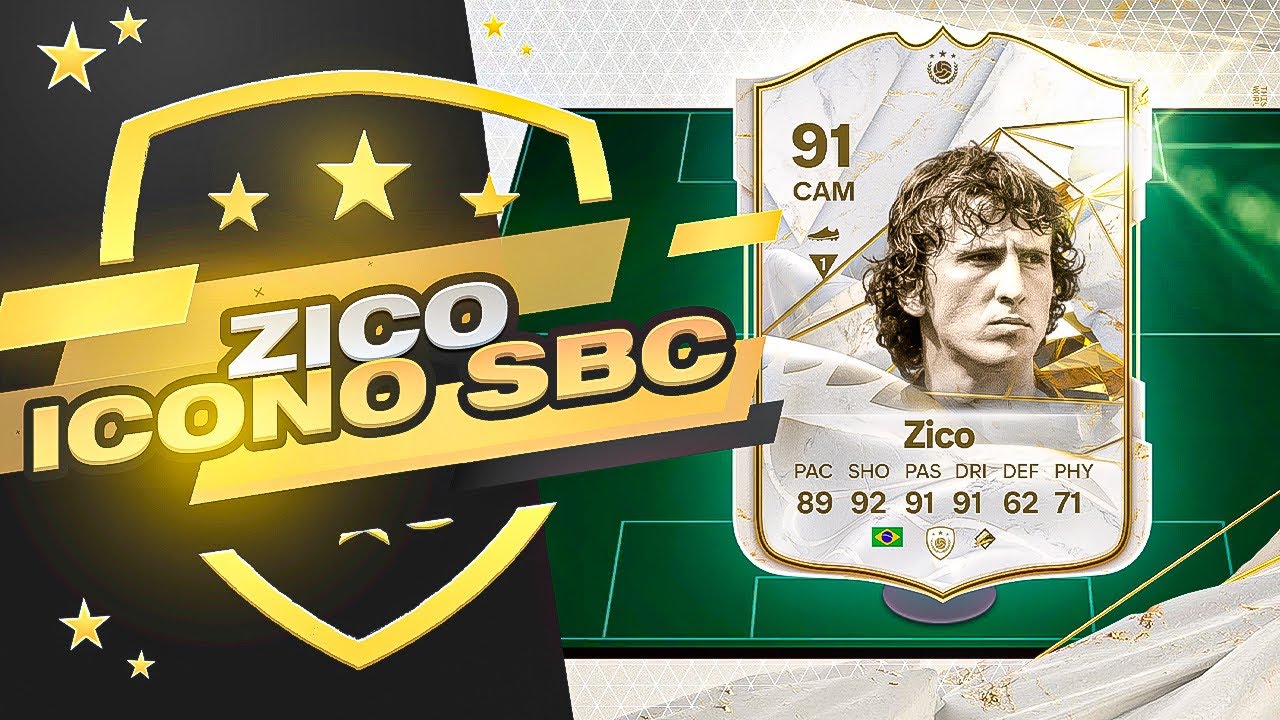 ¡SBC ZICO ICONO 91! ¿MERECE LA PENA? ¡HAZLO YA! | EA FC 24 - YouTube