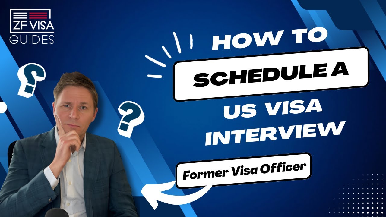 Former Visa Officer shows you how to schedule a US visa interview ...