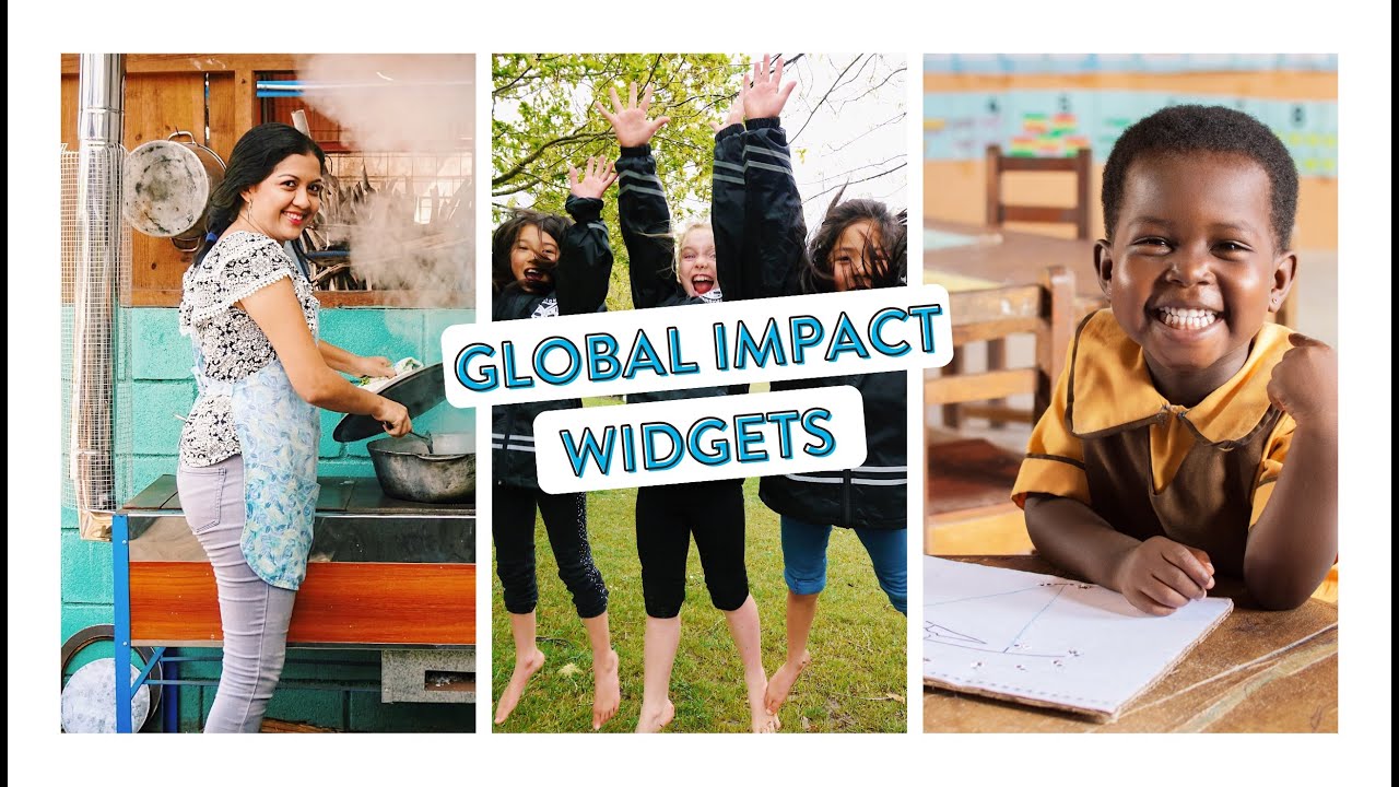 How to use Global Impact Widgets - YouTube