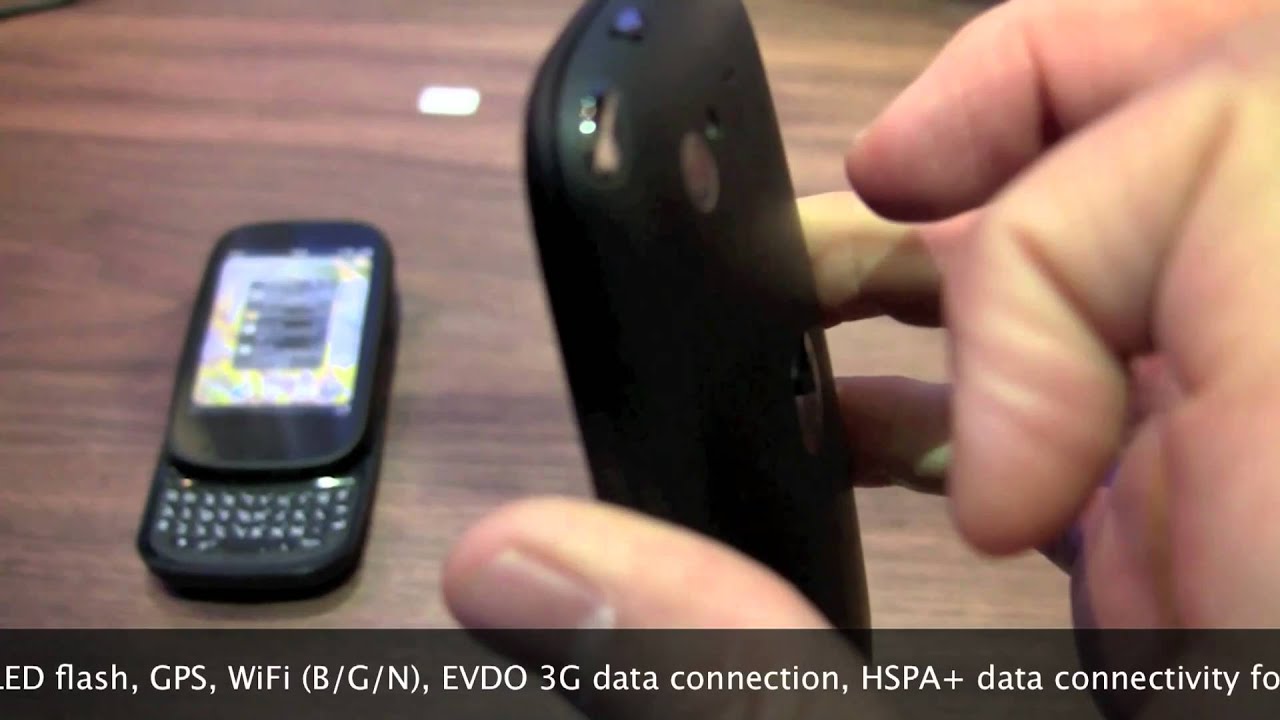 Hands-on HP Palm Pre 3 with webOS 2.1 - demo from San Francisco - YouTube