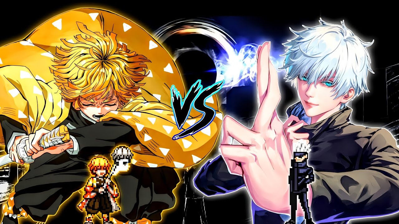 Zenitsu Last Arc OP (New) VS Limitless Gojo OP in Jump Force Mugen ...