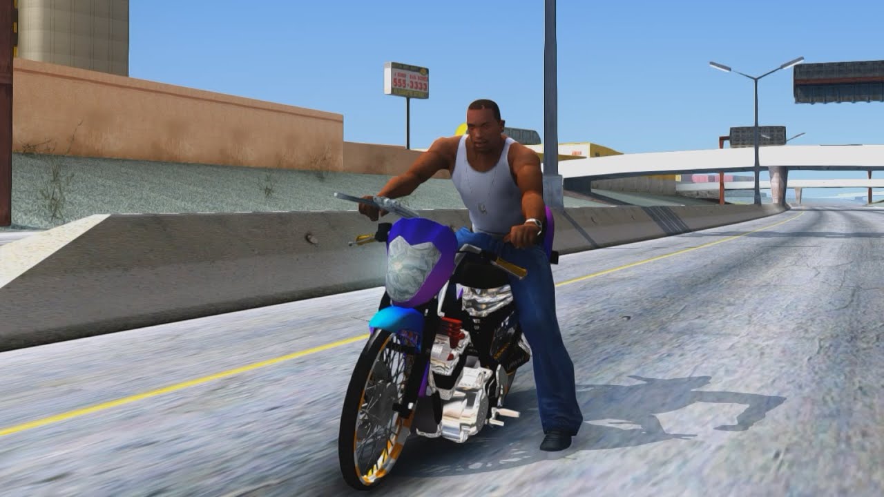 Satria FU 150 2007 - GTA San Andreas 1440p / 2,7K _REVIEW - YouTube