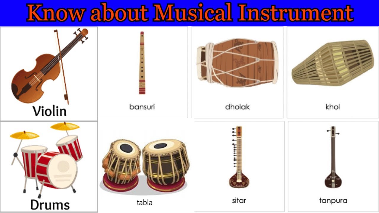 Learn About Musical Instruments | இசை கருவிகள் | Preschool Learning ...