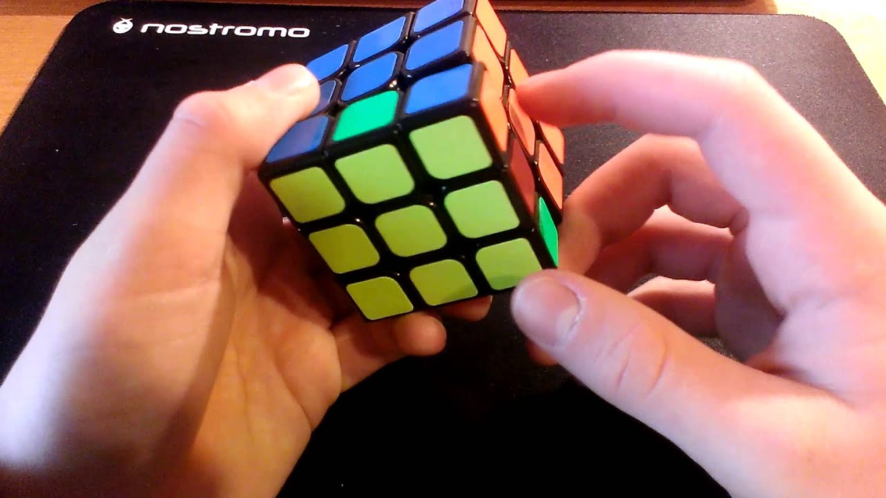 How to solve Rubik's Cube upside down - YouTube