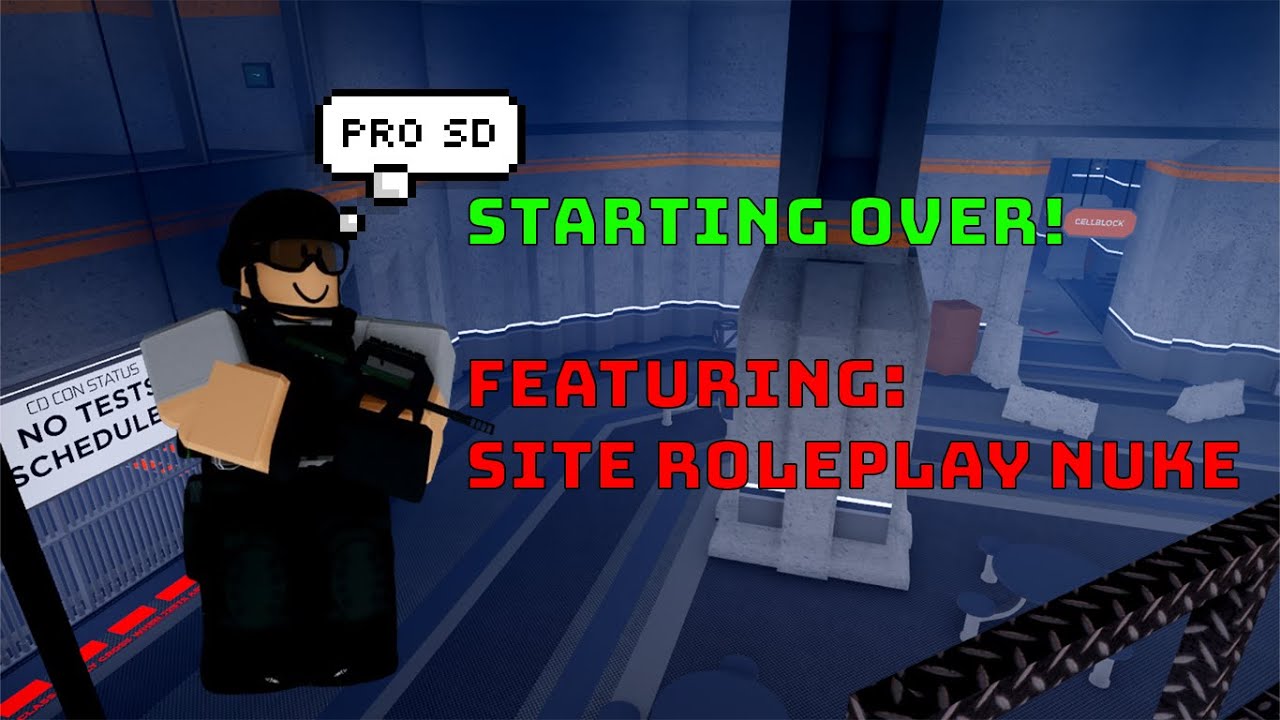 EXPERIENCING THE NUKE FOR THE FIRST TIME | SCP: SITE ROLEPLAY - YouTube