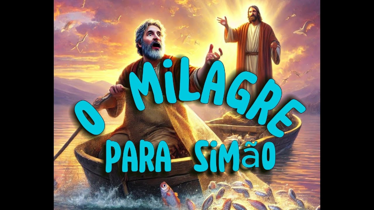 🛐🐟 O milagre dos peixes a Simão - YouTube
