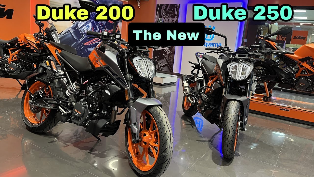 2023 KTM DUKE 250 VS DUKE 200 Upgrade Version | Best Comparison | Which ...
