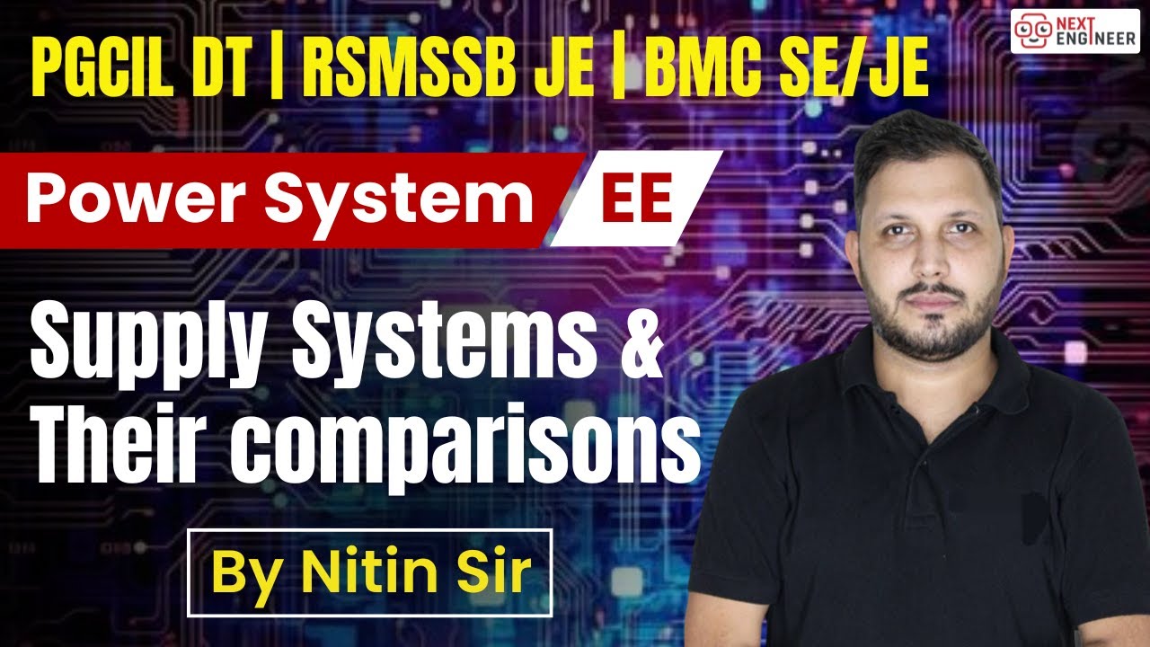 ⚡ Power System Supply Systems: Key Comparisons & Insights for JE Exam ...