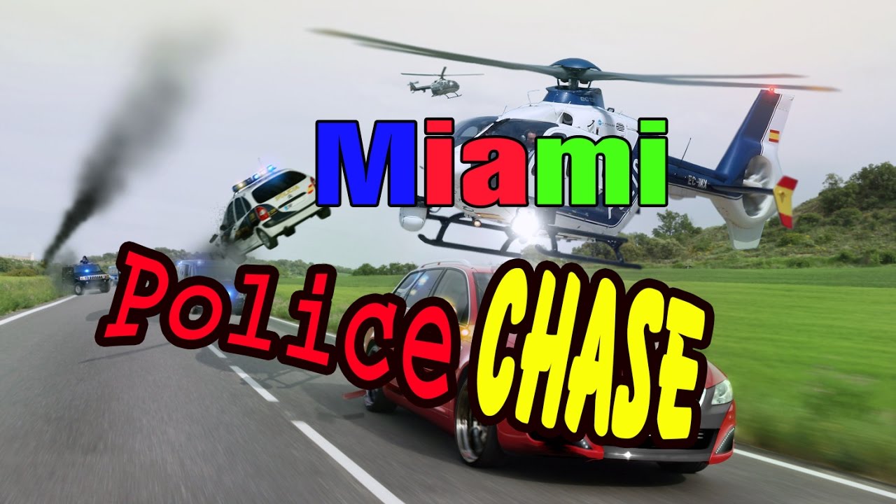 Miami Police Chase April 2016 - Suspect Arrested Northwest Miami ...