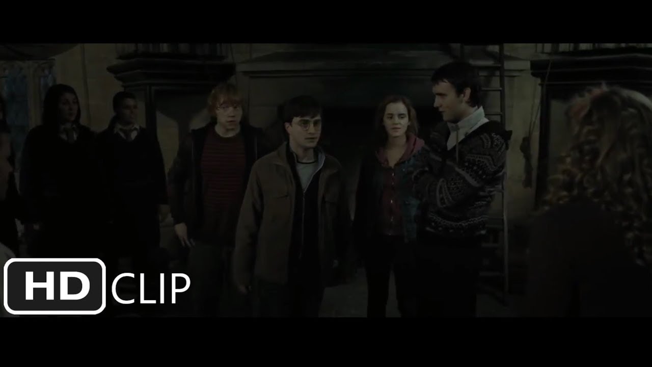 Harry Returns To Hogwarts | Harry Potter and the Deathly Hallows Part 2 ...