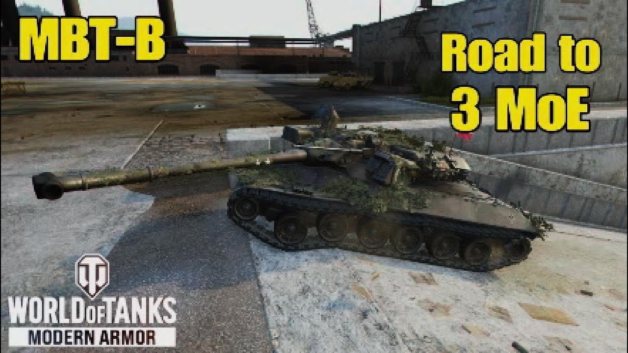 MBT-B - Road to 3 MoE ( WoT Console ) - YouTube