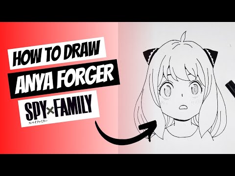 HOW TO DRAW ANYA FORGER | SPY X FAMILY - YouTube