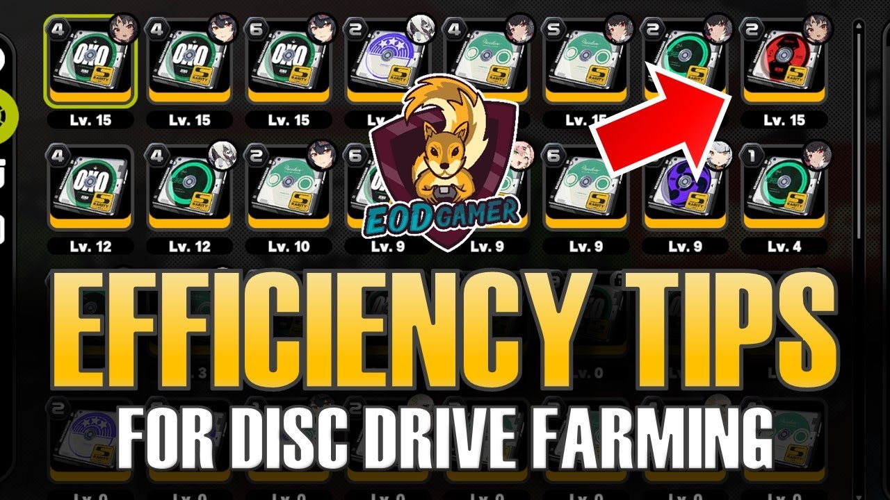 How to Farm S Rank Drive Disc Efficiently in Zenless Zone Zero (Middle ...
