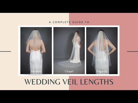 How Long Should a Cathedral Length Wedding Veil Be?