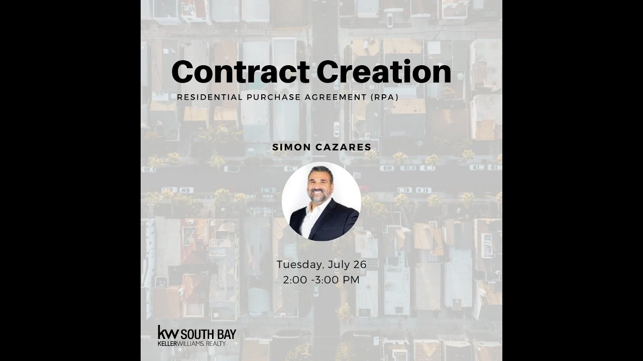 Contract Creation: Residential Purchase Agreement w/ Simon Cazares ...