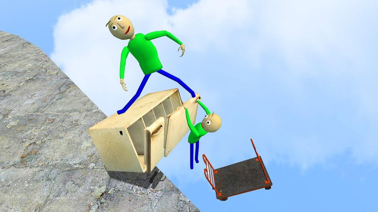 Garry's Mod Ragdolls ep.11 GMOD | Baldi's Basics - YouTube