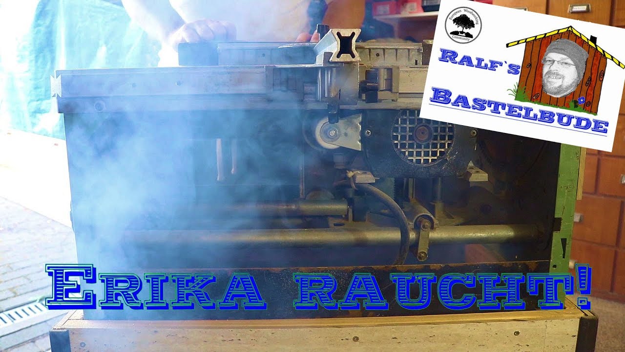 Erika raucht! Mafell Erika 65 - YouTube