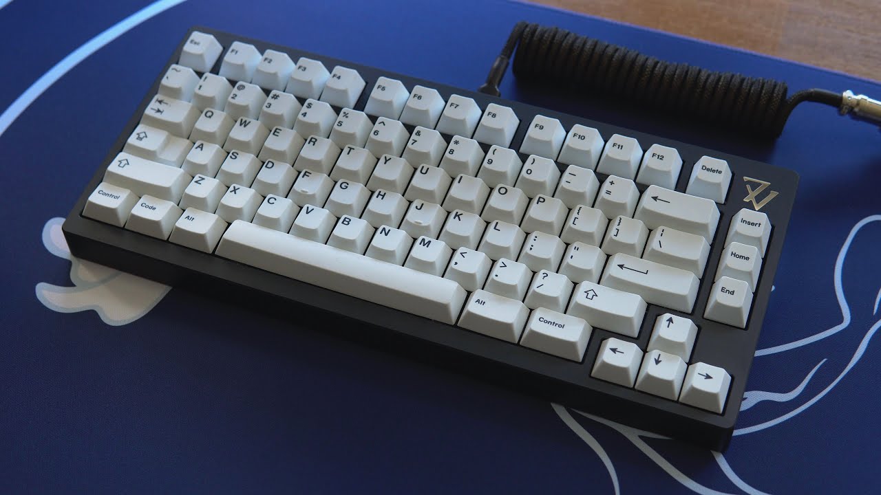 7V Keyboard Typing Sound Test | Black Cherry Pie Switch | Plateless ...