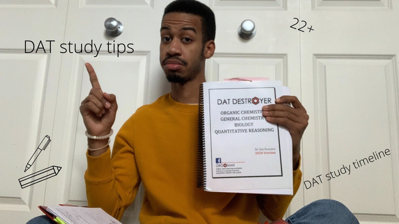 GUIDE TO STUDYING FOR THE DAT - YouTube