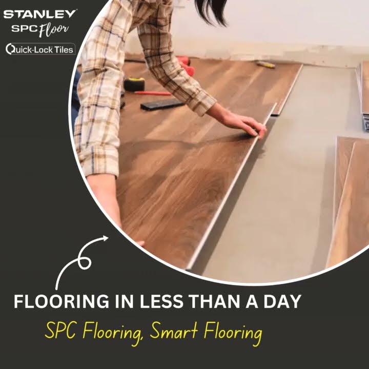 Flooring in less than a day SPC Flooring, Smart Flooring - YouTube