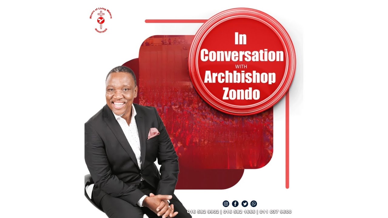 Live In Conversation With Archbishop Zondo - YouTube