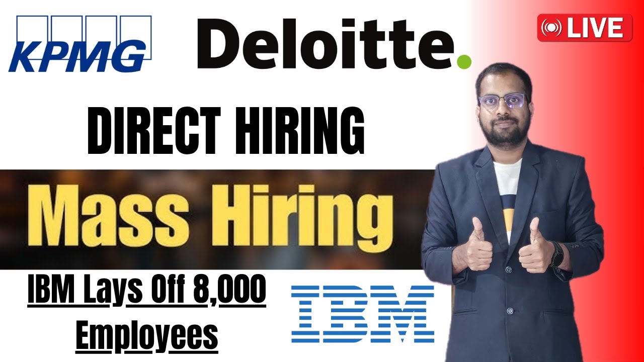 Deloitte & KPMG New Hiring Announced For Freshers Software Engineer ...