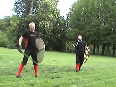 Roland Warzecha - Sword & Shield Fighting - YouTube