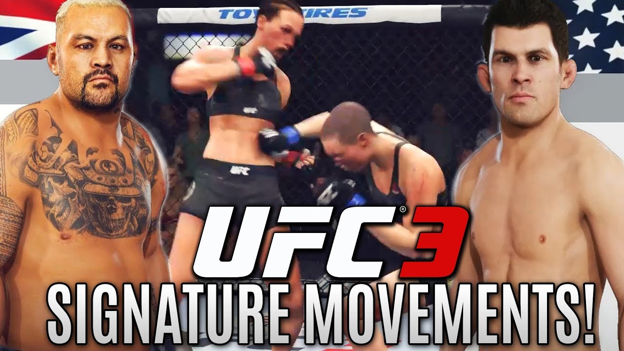 NEW EA Sports UFC 3 Gameplay: Signature Dominick Cruz Movement! Ngannou ...