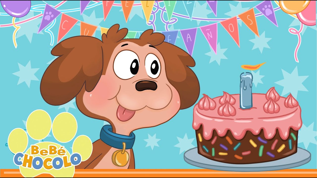 🍼 BEBÉ CHOCOLO | 🎂MI CUMPLEAÑOS AL FIN LLEGÓ 🎈 | PERRO CHOCOLO ...