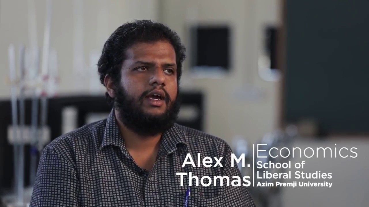 Meet Our Faculty - Alex Thomas, Professor of Economics, Azim Premji ...